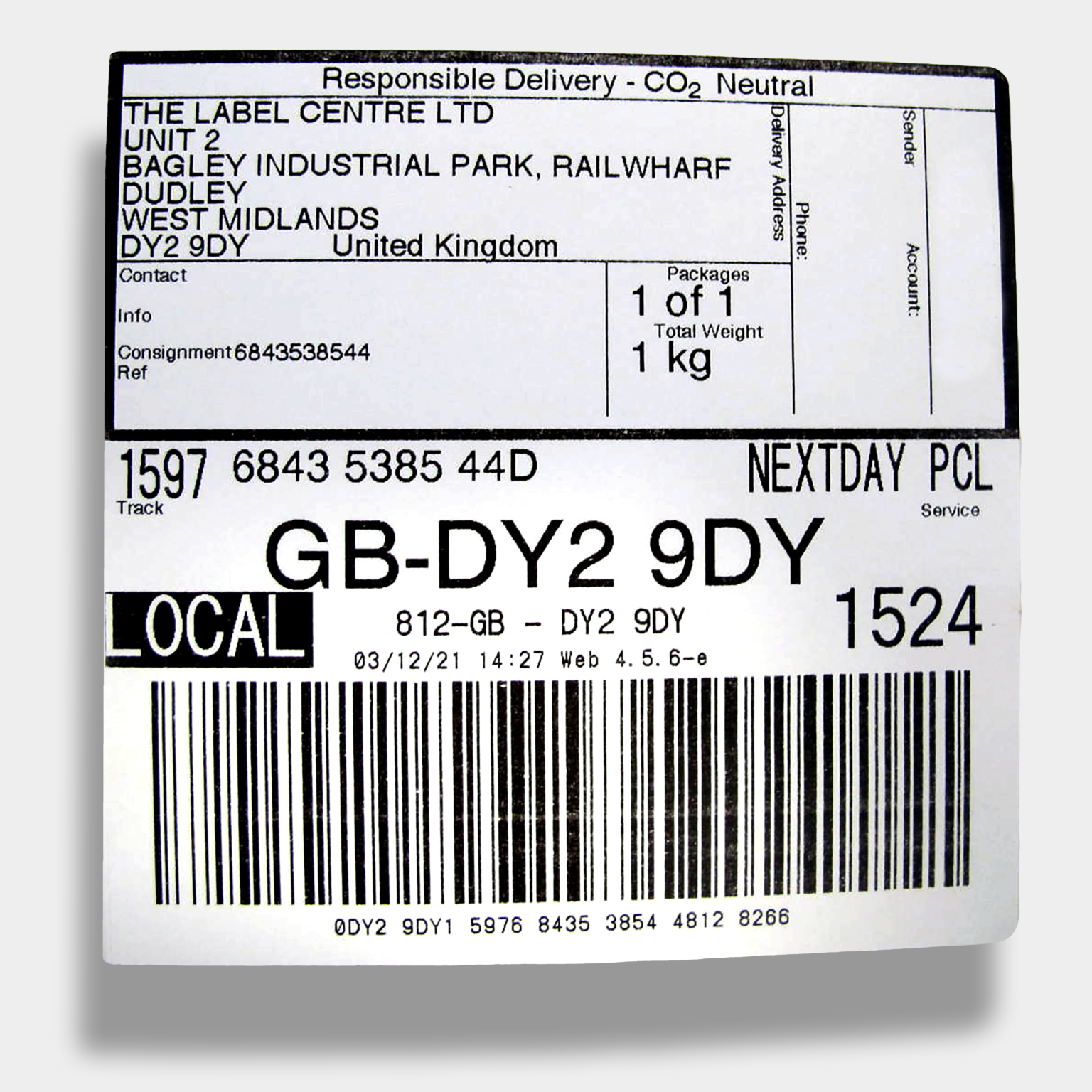 Finishing - The Label Centre